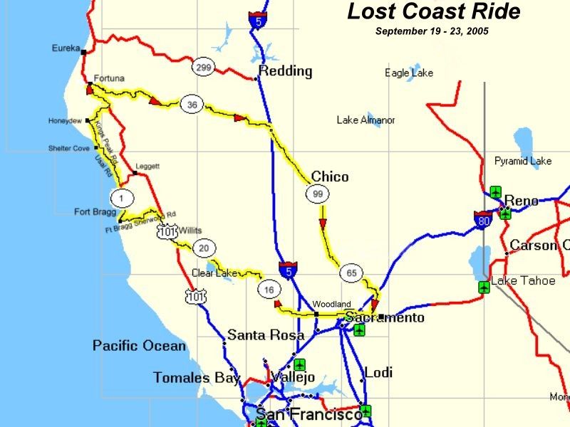 Lost Coast Ride Overview